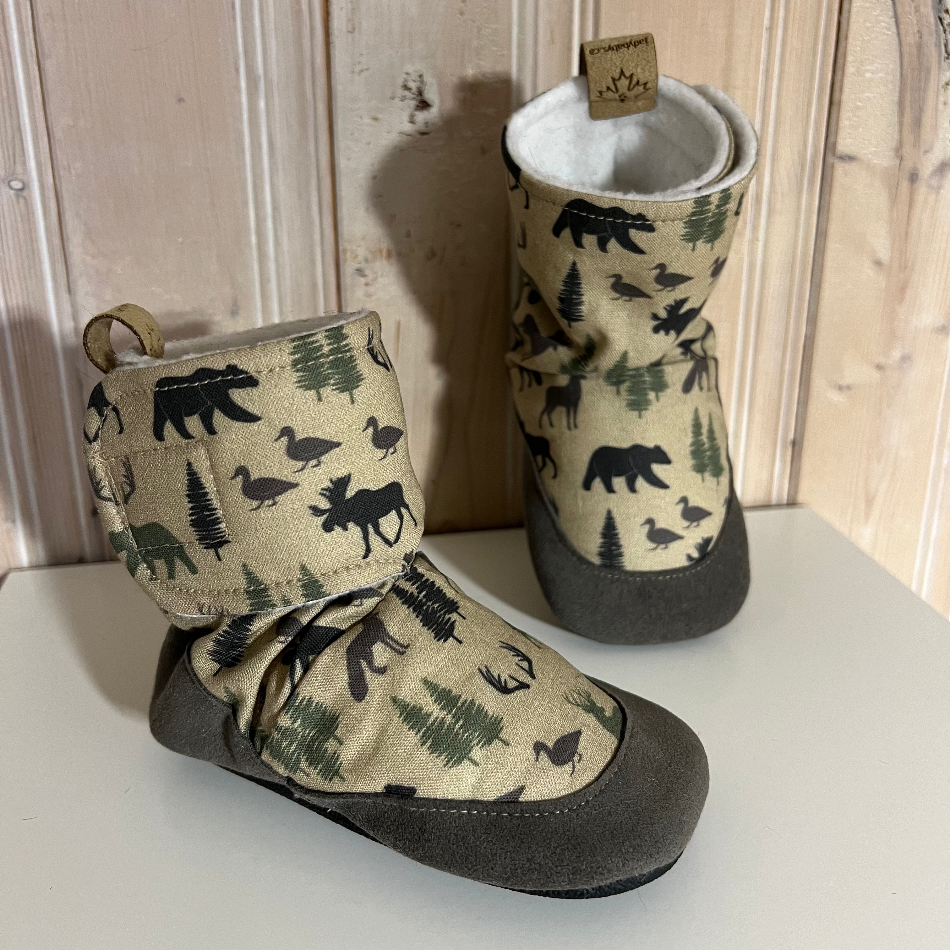 Original boots - Forest animals – JadyBabys
